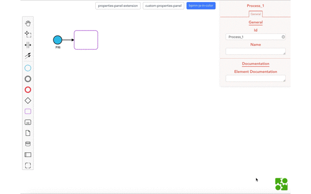 全网最详bpmn.js教材-Color篇bpmn.js是一个BPMN2.0渲染工具包和web建模器, 使得画流程图的功能 - 掘金