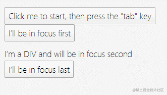 [译] 如何使用 HTML tabindex 属性 - 掘金
