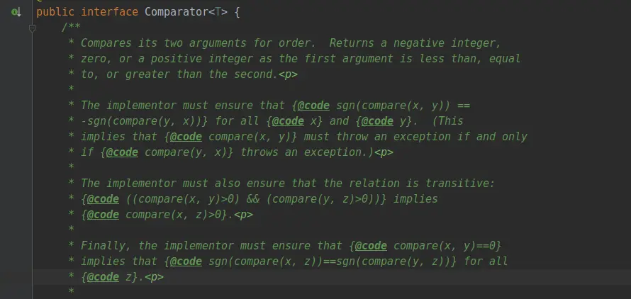 【踩坑系列】Java的Comparator：Comparison method violates its general contract! - 掘金