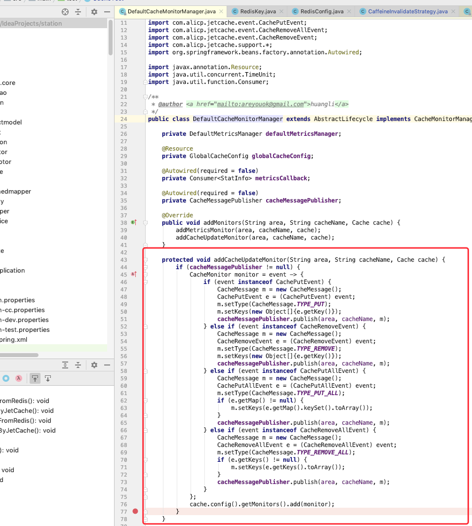 JetCache 扩展：实现二级缓存准实时刷新项目建设过程中遇到一个问题：使用频率很高的基础数据（8MB）（可变更）。缓 - 掘金