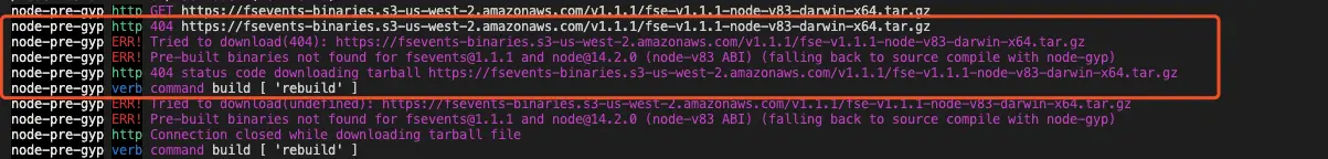 【踩坑之旅】Node.js 与 fsevents新项目、新换的 Macbook pro，理所当然的安装了最新版本的 No - 掘金