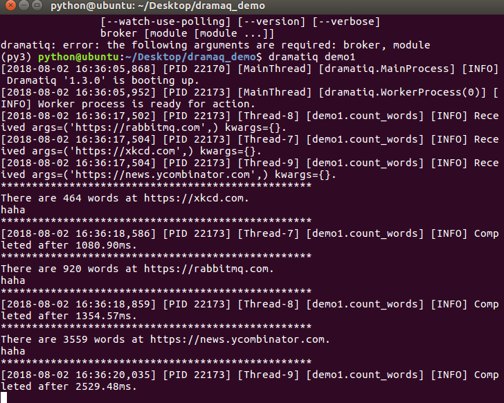 还在用老掉牙的 celery? 换 dramatiq 试试下面来简单介绍下dramatiq的使用。 有一个注意事项是：因 - 掘金