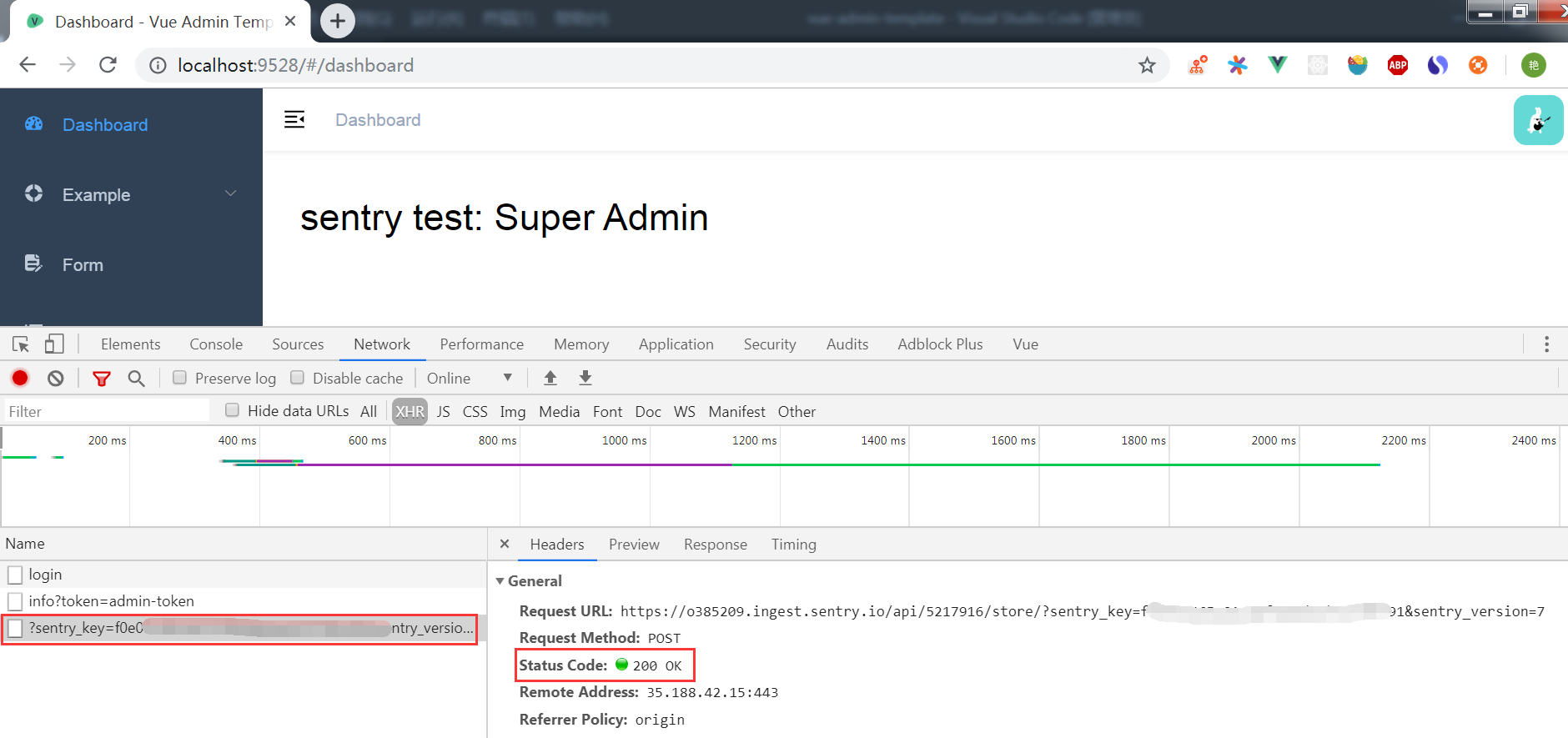 vue+sentry实现前端监控错误直接上报至sentry官网，存在信息安全的风险。因此在自己的服务器搭建一套sentr - 掘金