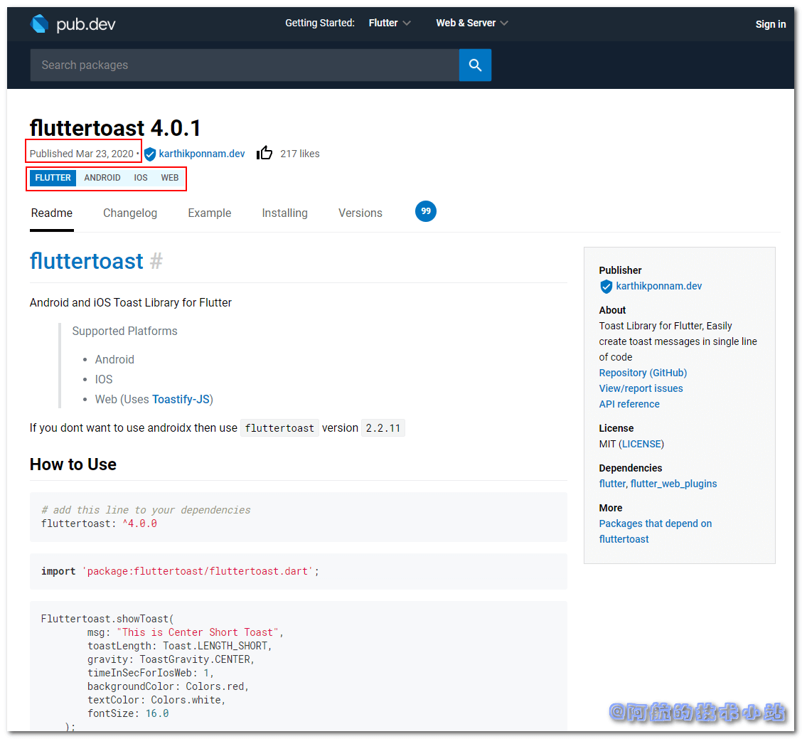 Flutter Toast、弹出提示、轻提示主流的三种APP反馈形式: toast、snackbar以及dialog. - 掘金