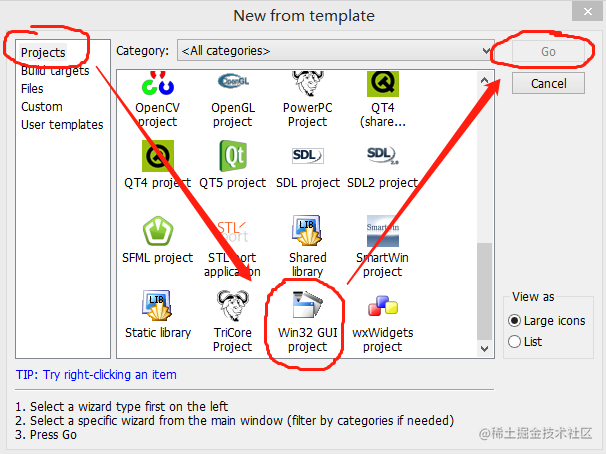 Experience Windows GUI programming with Code::Blocks (32 bit and 64 b ...