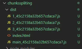 webpack splitChunks配置（一）chunks属性的使用1、将构建出来的一个代码块，分解成多个小块，方便加 - 掘金