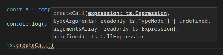 TypeScript Compiler API 使用简介TypeScript 本身提供了一些 Compiler API， - 掘金