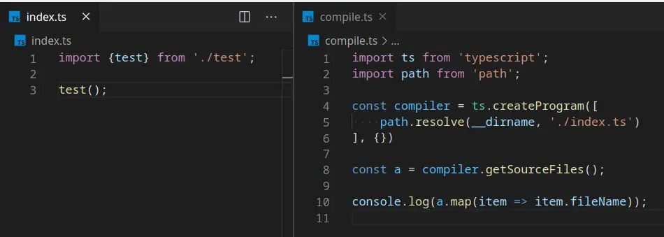 TypeScript Compiler API 使用简介 - 掘金