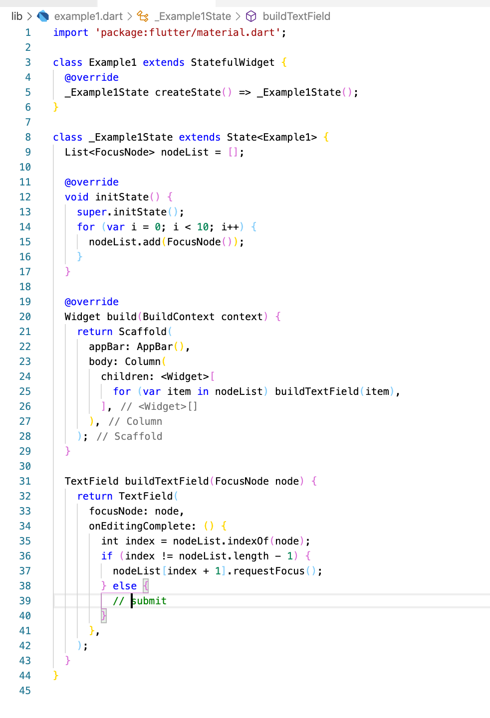 Flutter FocusNode 焦点那点事-(一)这东西构造方法可以传一些参数, 常用的无非就是 node, can - 掘金