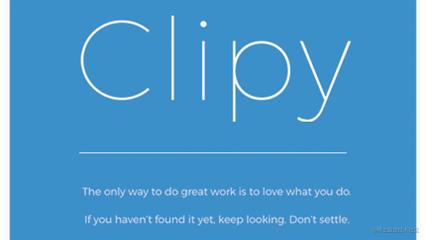 [英] Clipy Project - 开发 Mac App 会用到的 Swift 库 - 掘金
