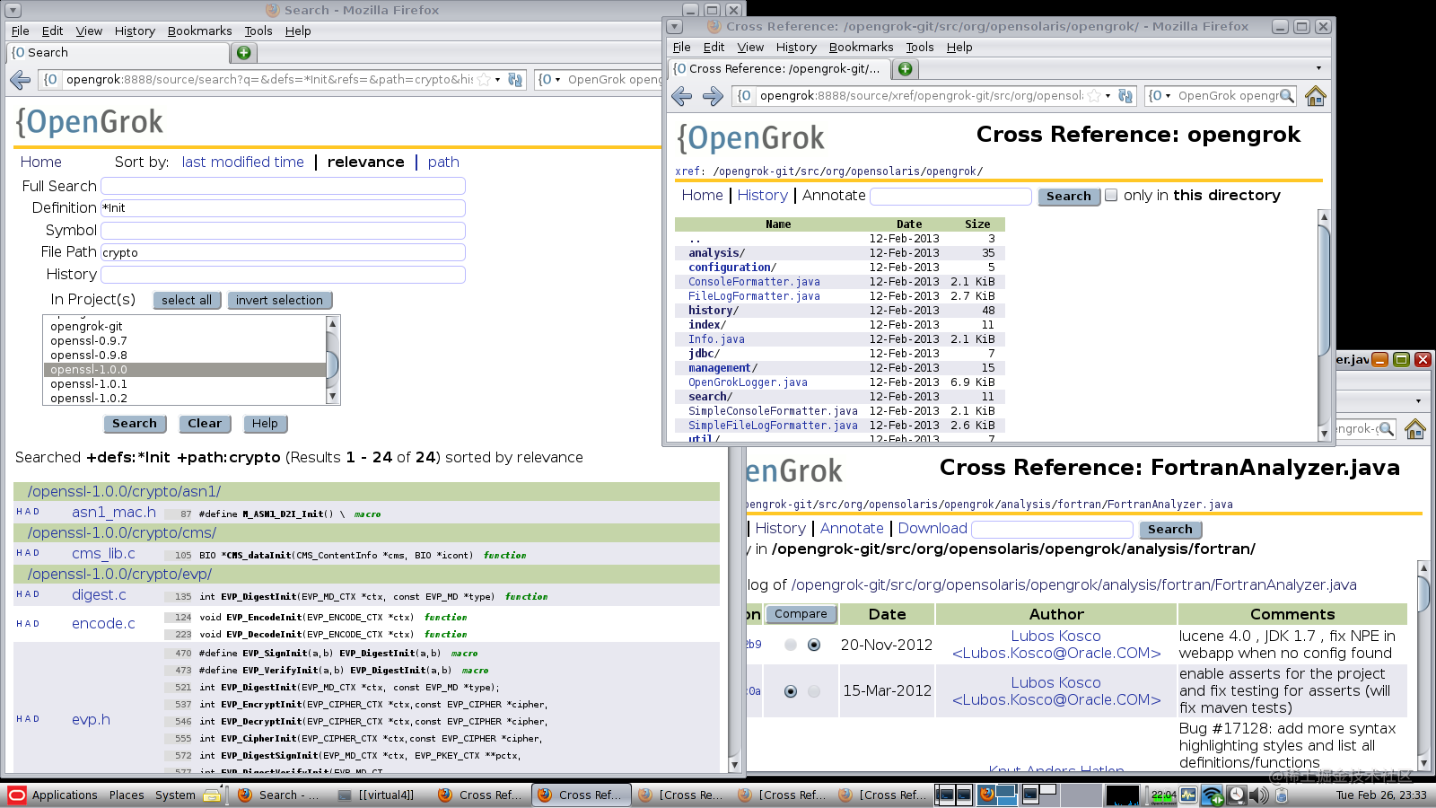 Build a large source reading environment - using OpenGrok - Moment For ...